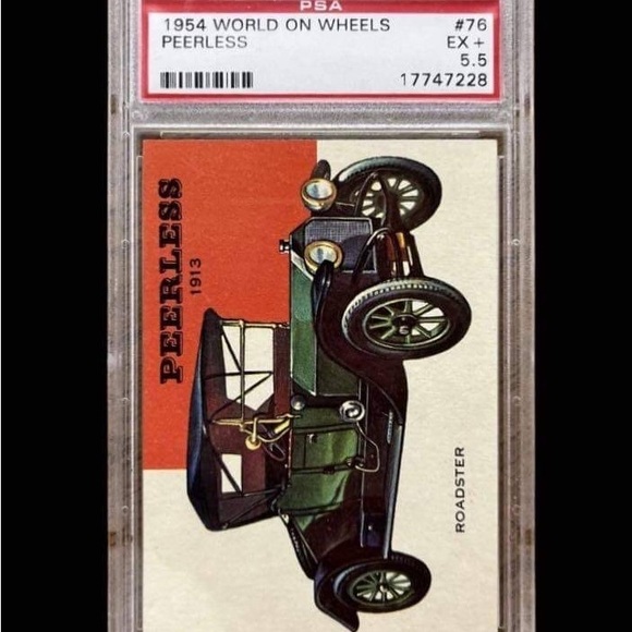 Topps | Other | Original 954 Topps World On Wheels 76 Moon Peerless ...